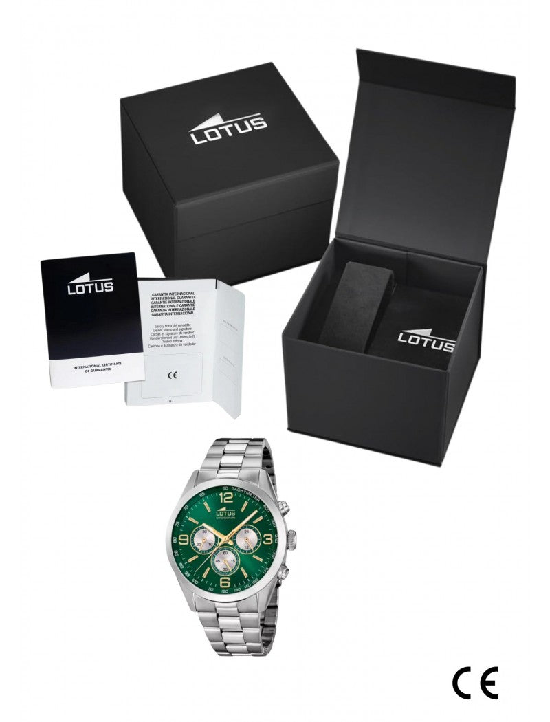 MONTRE LOTUS MINIMALISTE POUR HOMMES AVEC CADRAN VERTH – Au Rubis